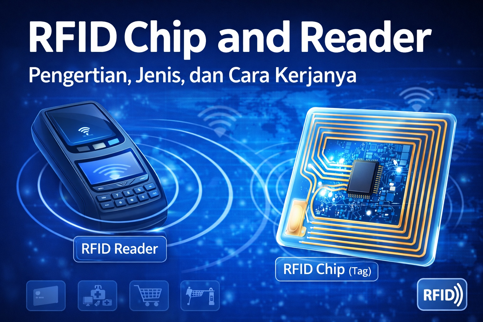 RFID Chip and Reader: Pengertian, Fungsi dam Cara Kerjanya